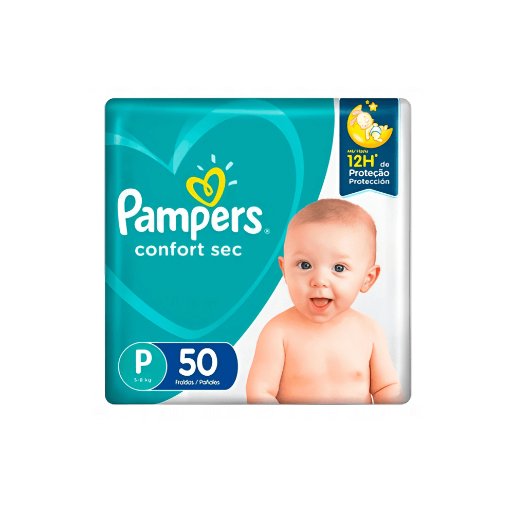 Fralda Infantil Pampers Confort Sec Mega - 7Y Distribuidora