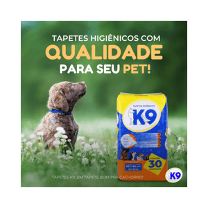 Tapete Higiênico K9 30 Unidades - 7Y Distribuidora