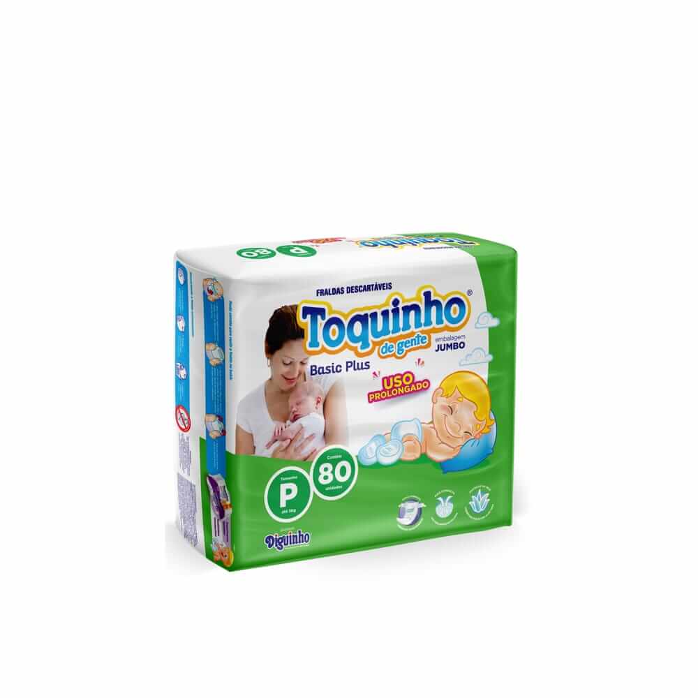 Fralda Infantil Toquinho Basic Plus Jumbo - 7Y Distribuidora