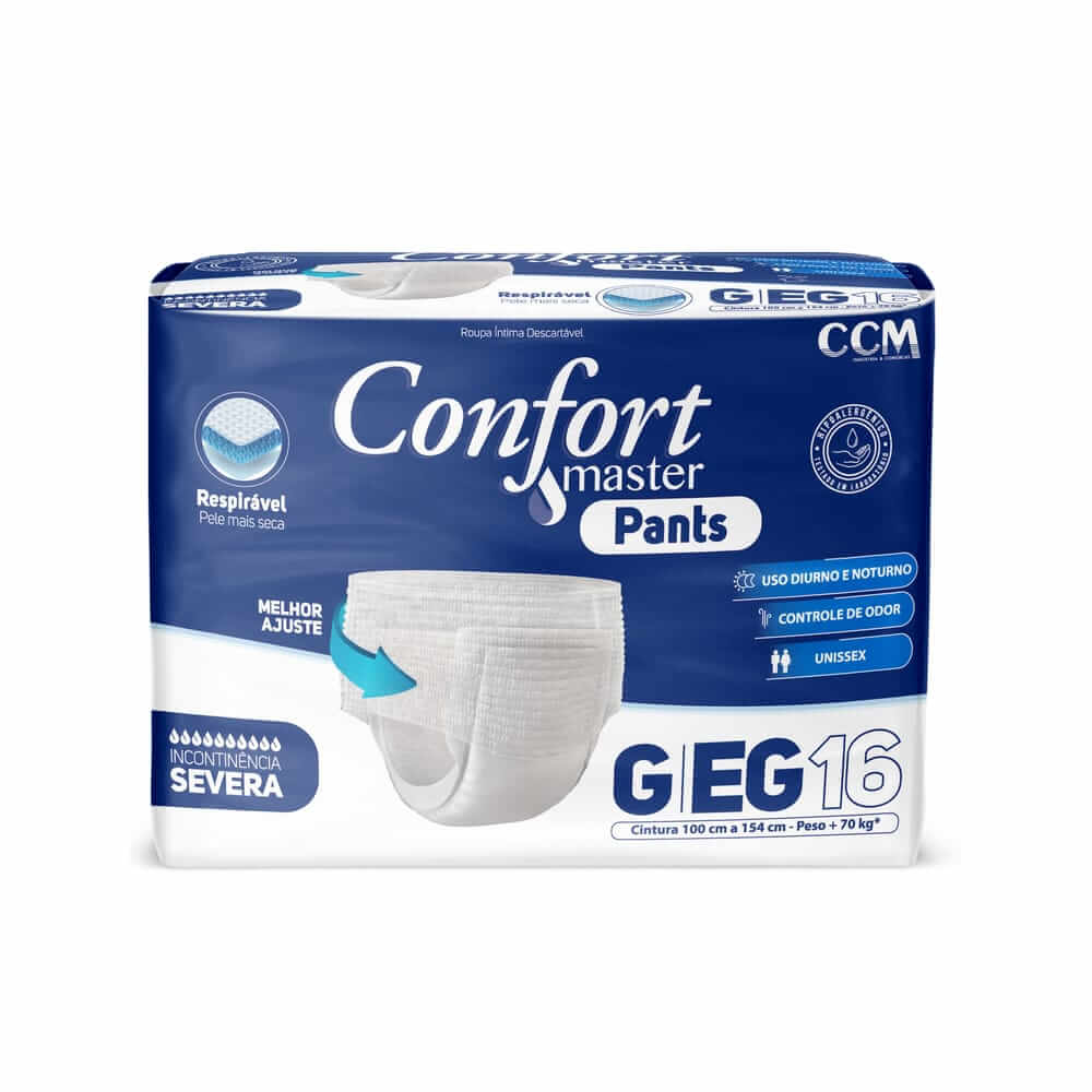 Fralda Adulto Confort Master Pants Jumbo - 7Y Distribuidora